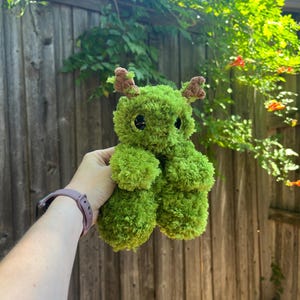 Moss the Sprite Snuggler Crochet Pattern, Moss Sprite Pattern, Moss ...