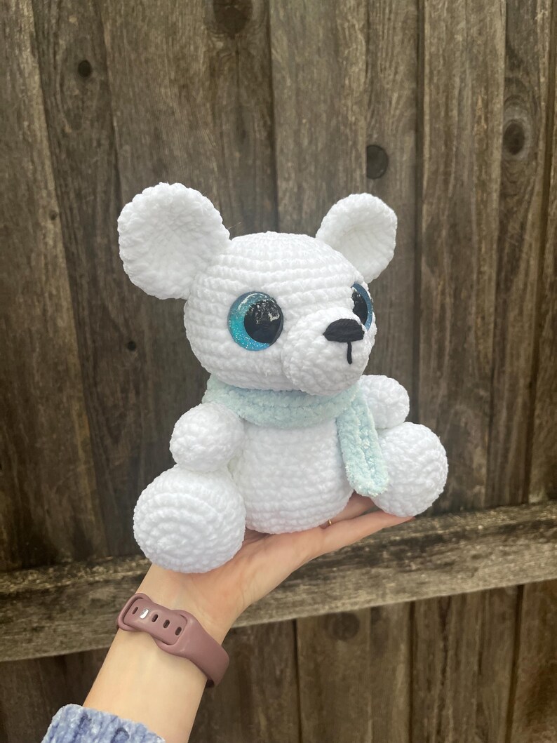 Paxton the Polar Bear Crochet Pattern, Cute Winter Crochet Pattern for ...