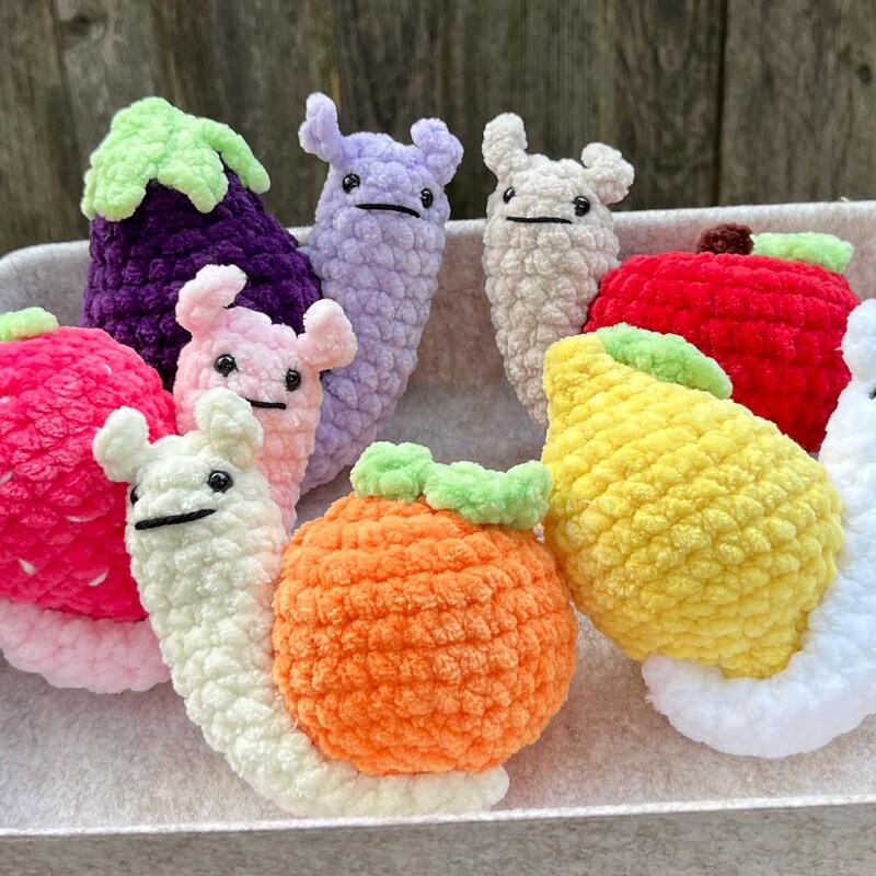 Crochet Snail - Etsy