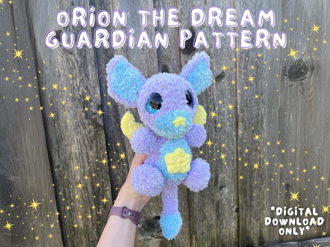Orion the Dream Guardian Crochet Pattern, Cute Mythical Creature ...