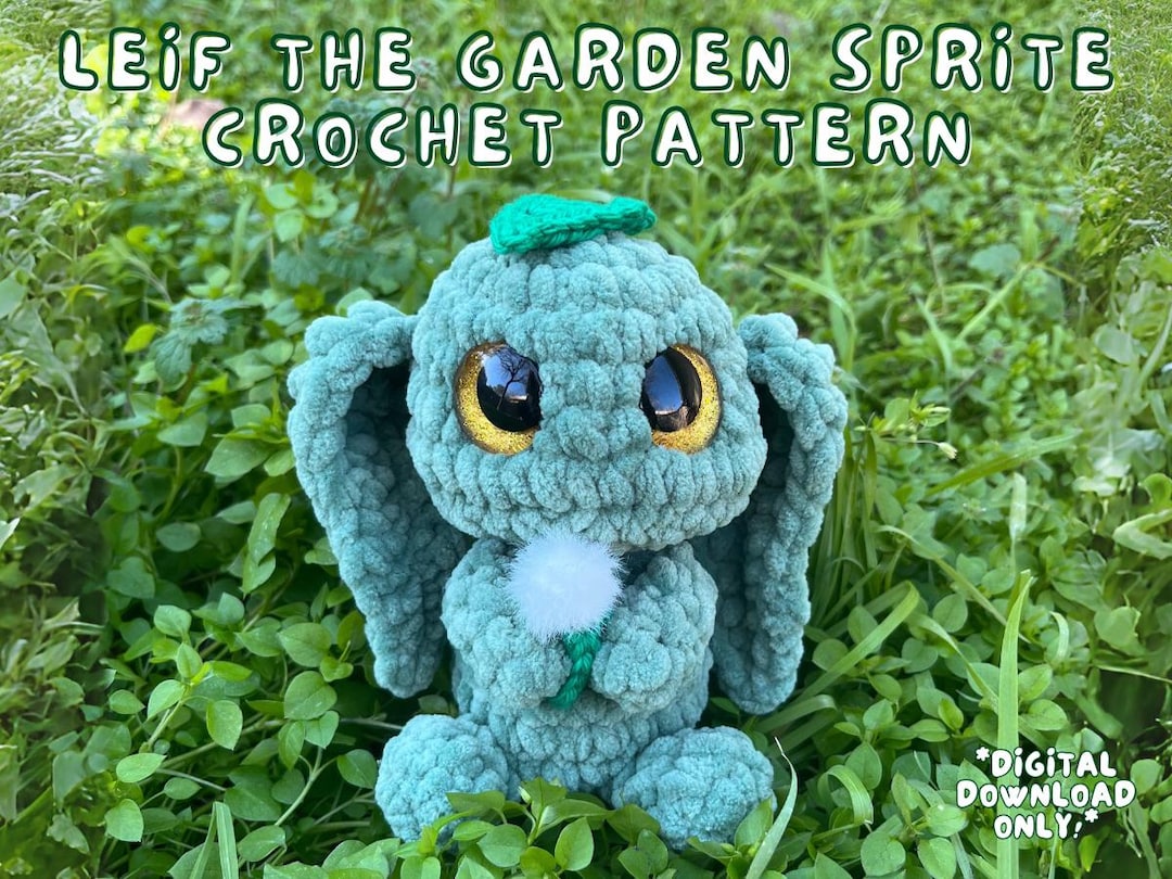 Leif the Garden Sprite Crochet Pattern, PDF Digital Download for ...