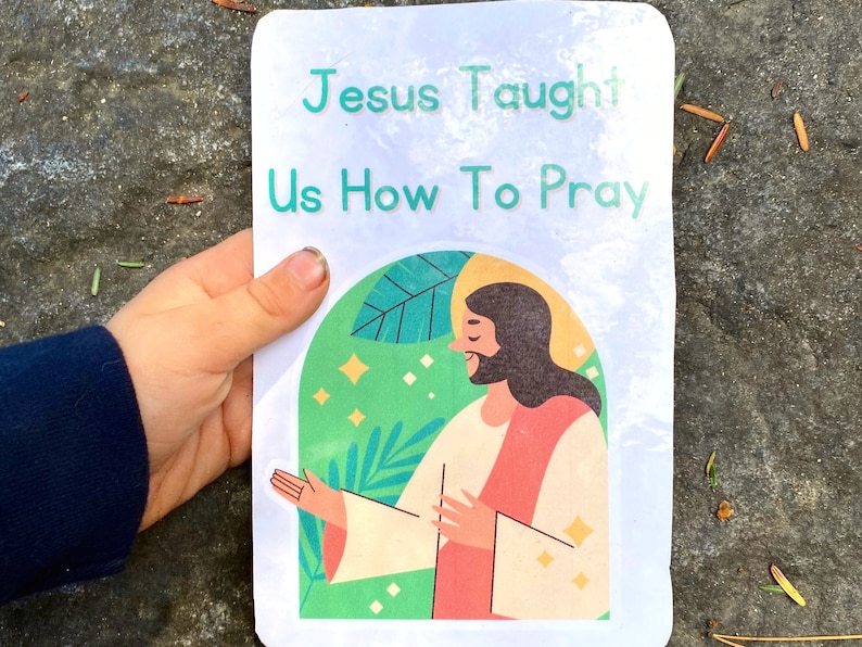 Teach Me to Pray Flashcards. Prayer Cards. Children's Prayer Cards ...
