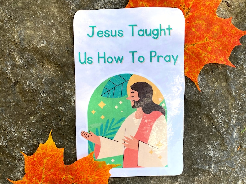 Teach Me to Pray Flashcards. Prayer Cards. Children's Prayer Cards ...
