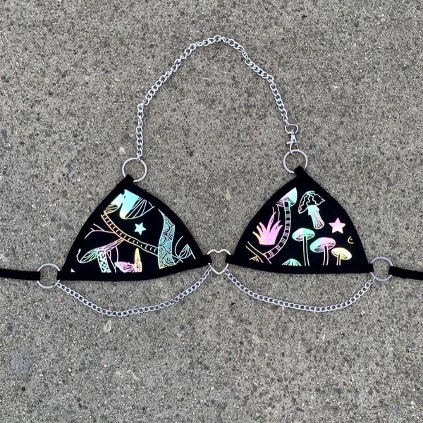 Rave Bra - Etsy