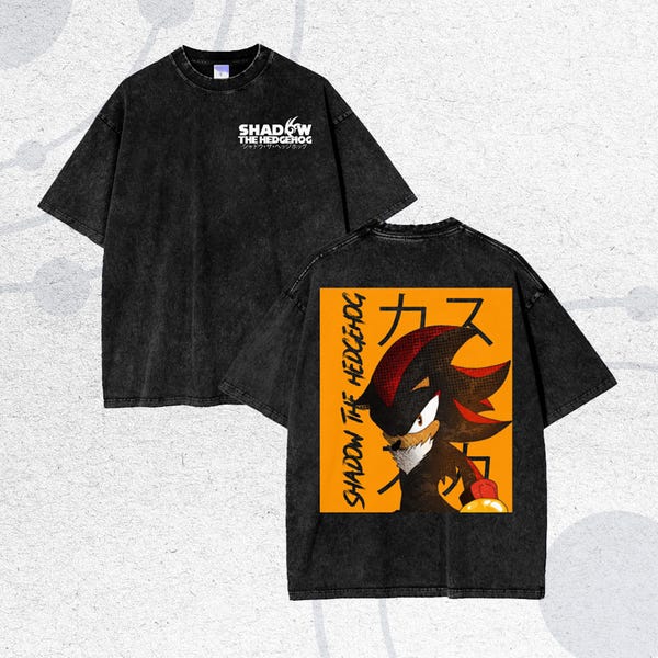 Shadow the Hedgehog Shirt - Etsy
