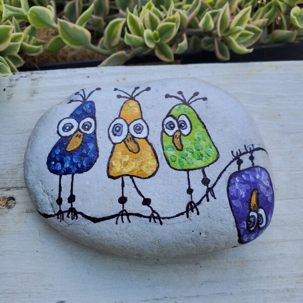 Hand Painted Rocks - Etsy