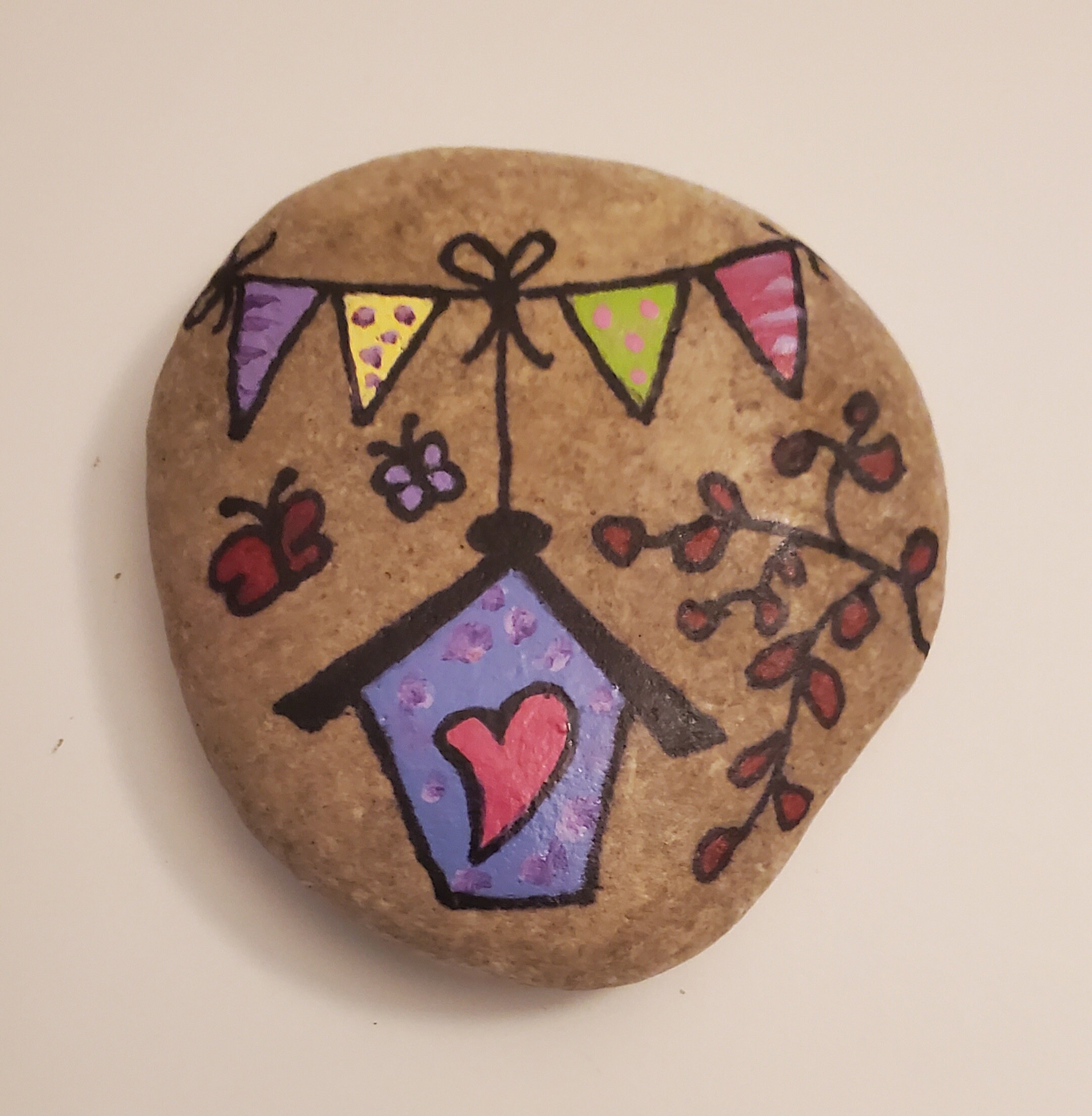 Hand Painted Decorative Rocks Personalized Painted Rocks - Etsy