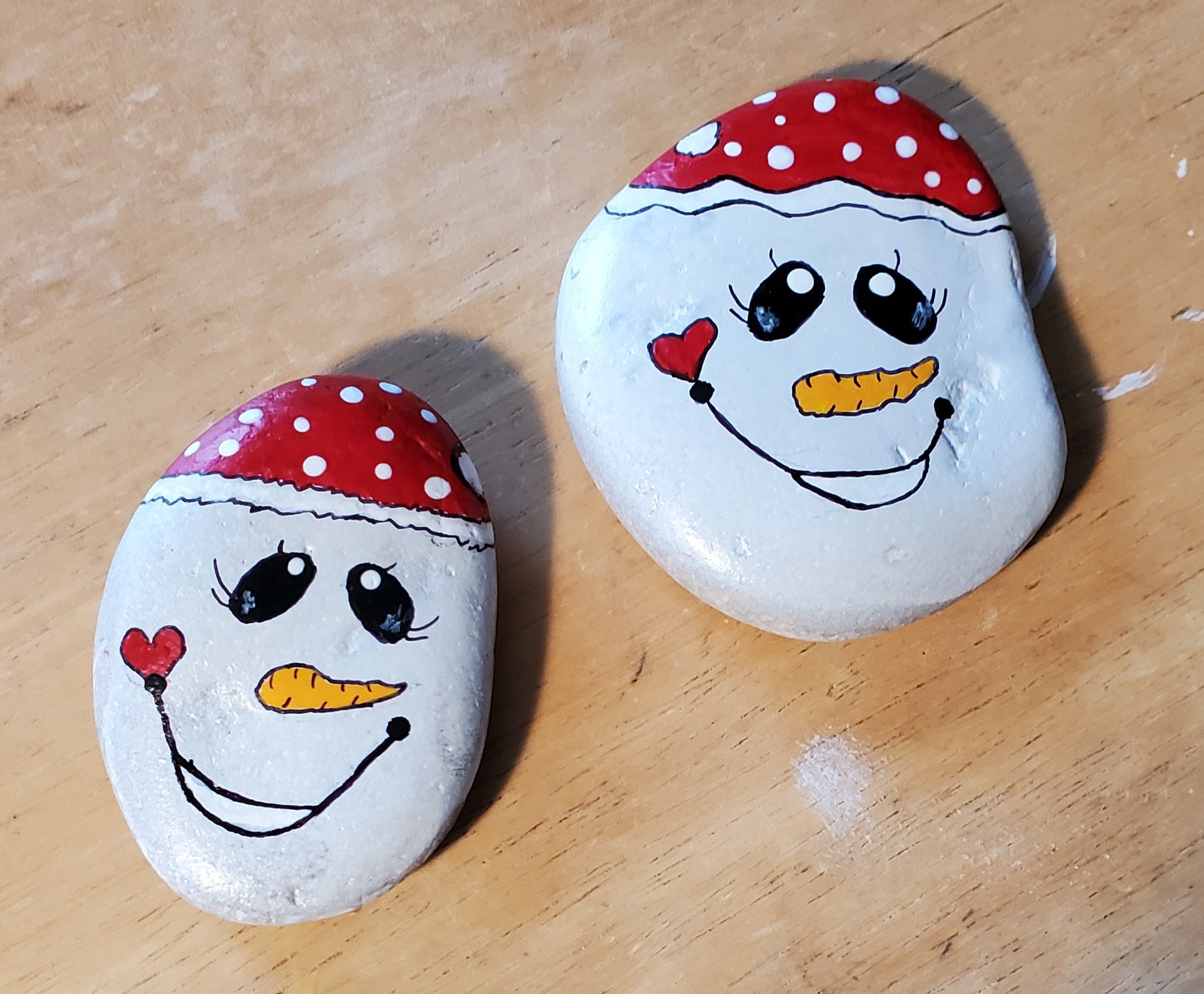 Hand Painted Decorative Rocks Personalized Painted Rocks - Etsy