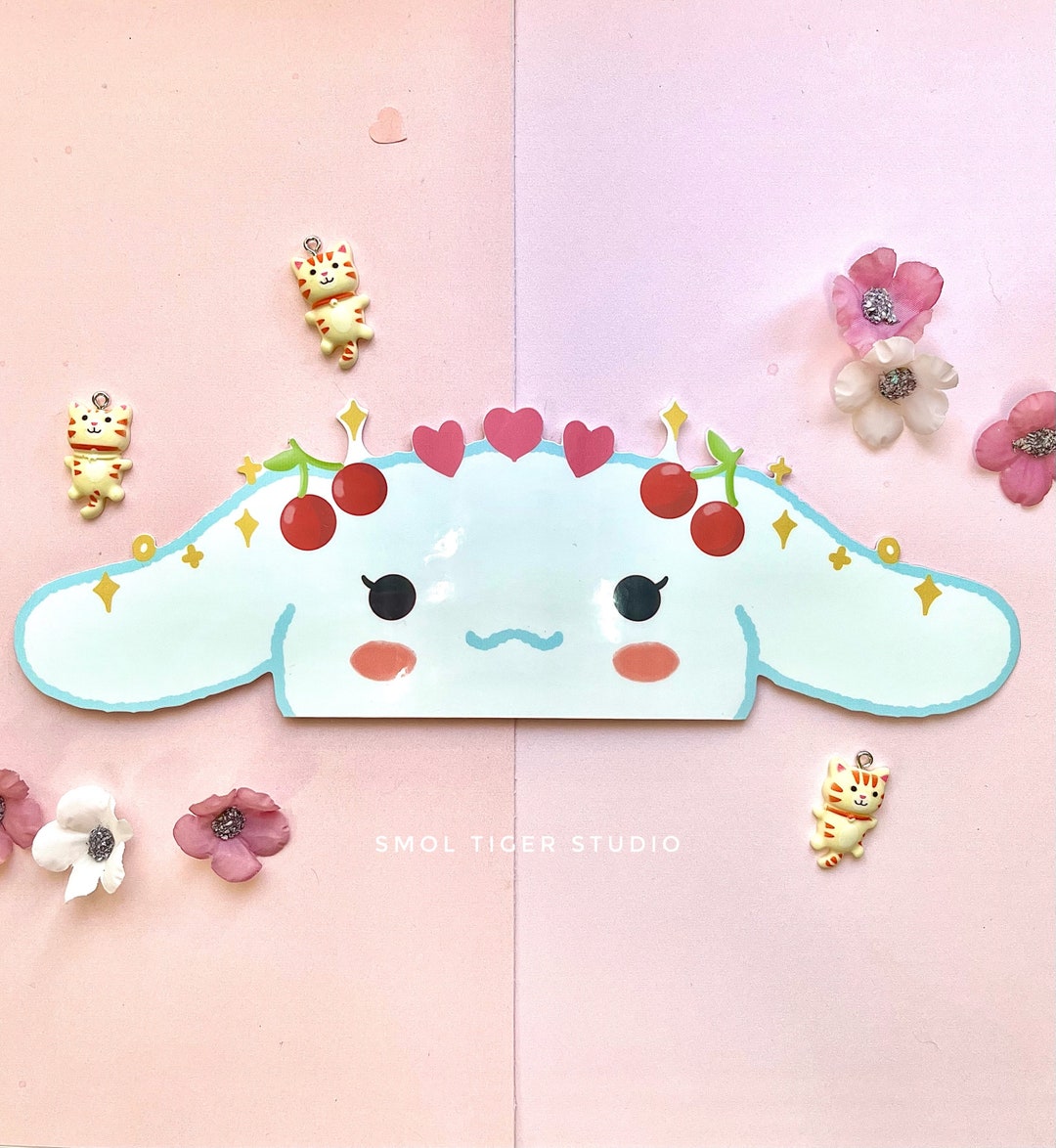 Cinnamoroll Cute Car Peeker Sticker Car Peeker Car Sanrio - Etsy