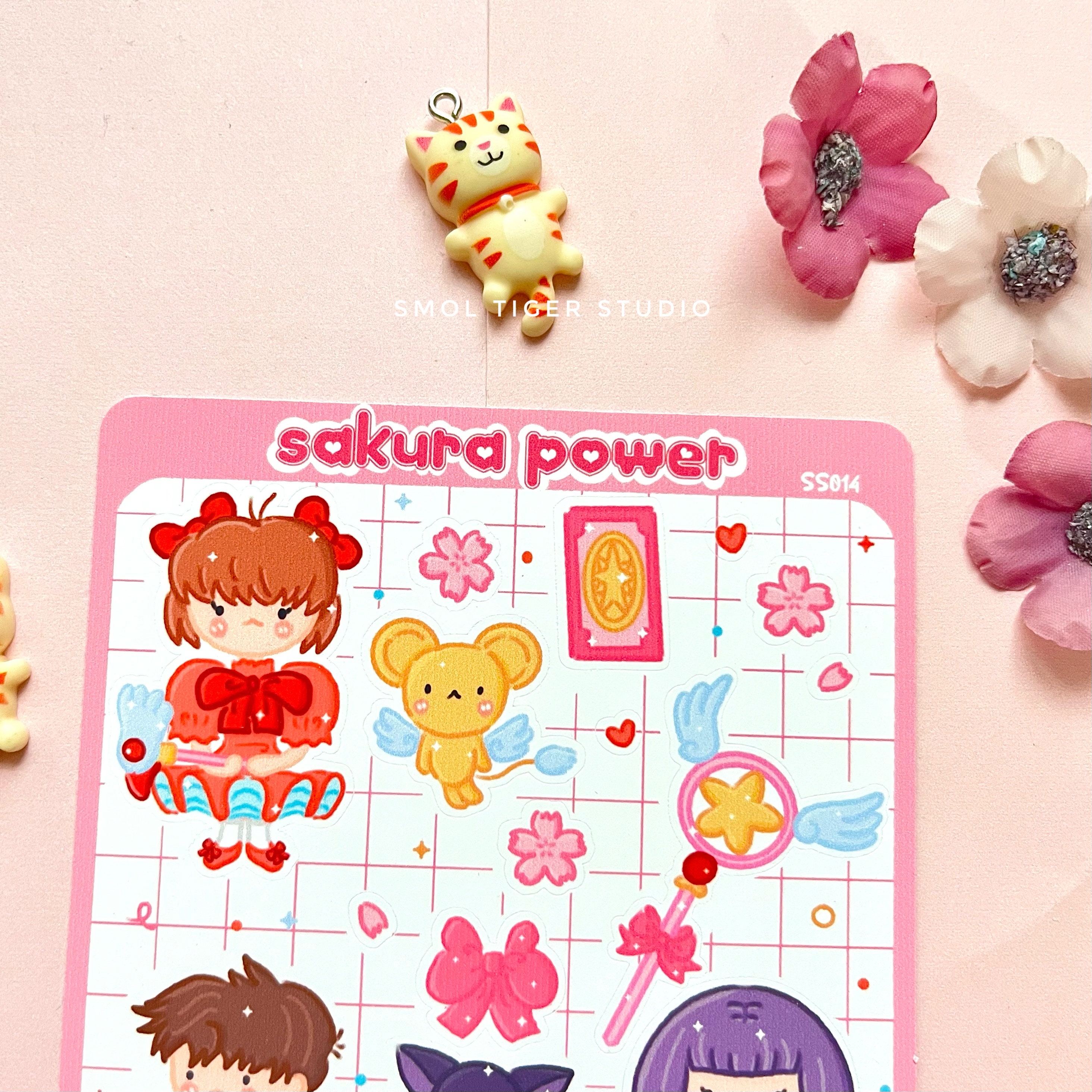 Cute Cardcaptor Sakura Stickersheet Sakura Sticker Sheet Card Captor ...