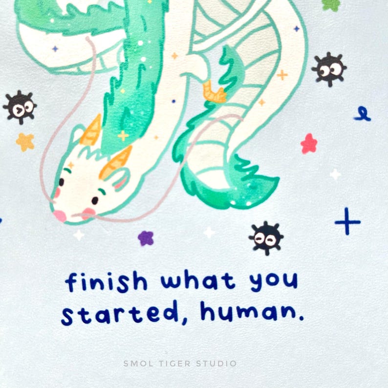 Cute Haku Notebook | Spirited Away Bullet Journal | Dotted Notebook ...
