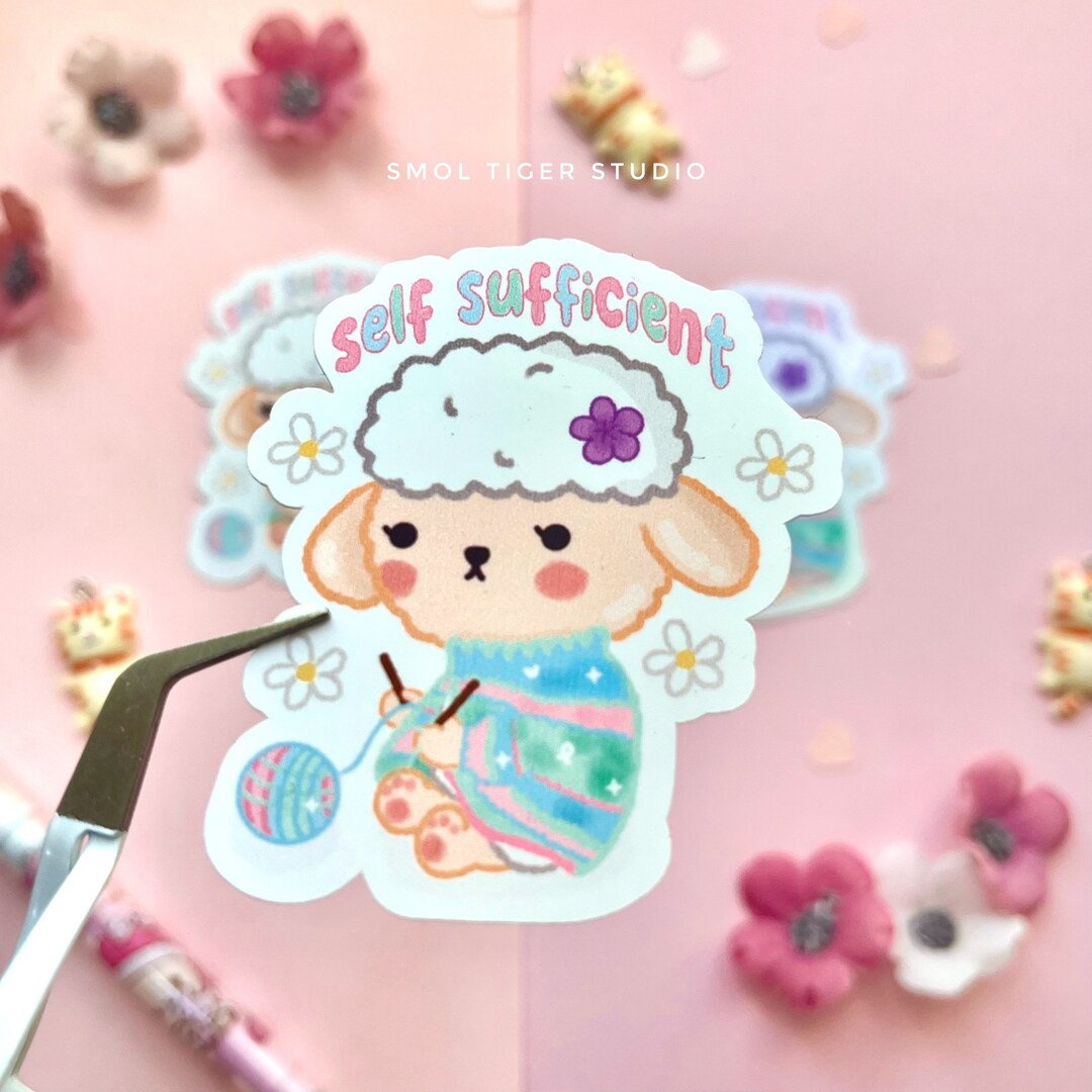 Lamb Stickers Funny Stickers for Phone Bottle Laptop Decor Cozy Sweater ...