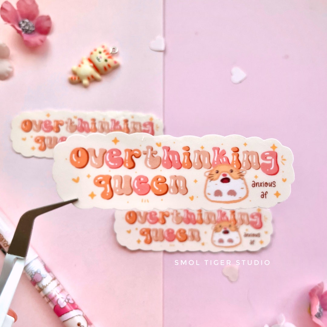 Cute Overthinking Sticker | Overthinking Meme | Scared Hamster Sticker ...