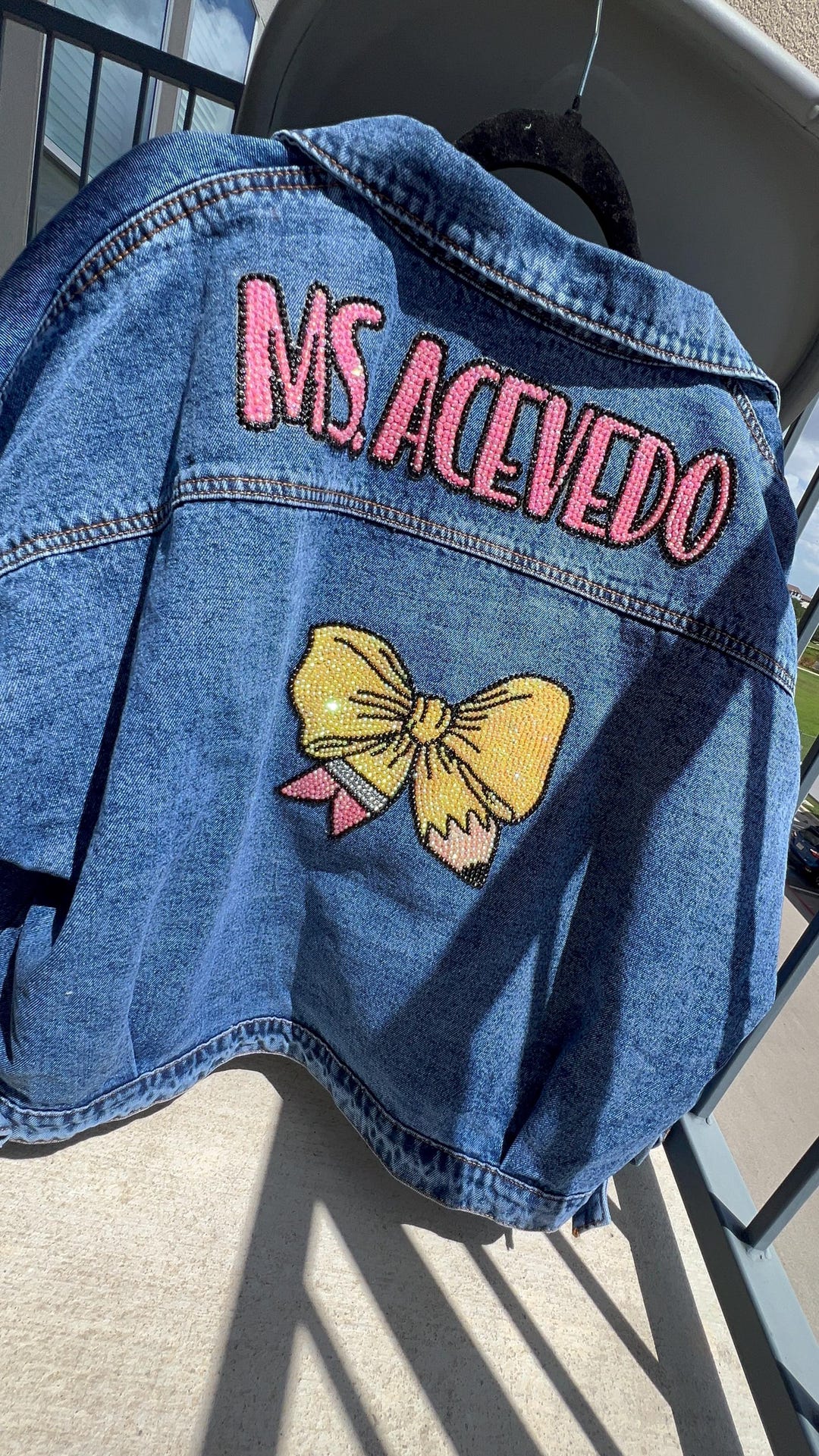 Personalized Teacher Jacket - Etsy