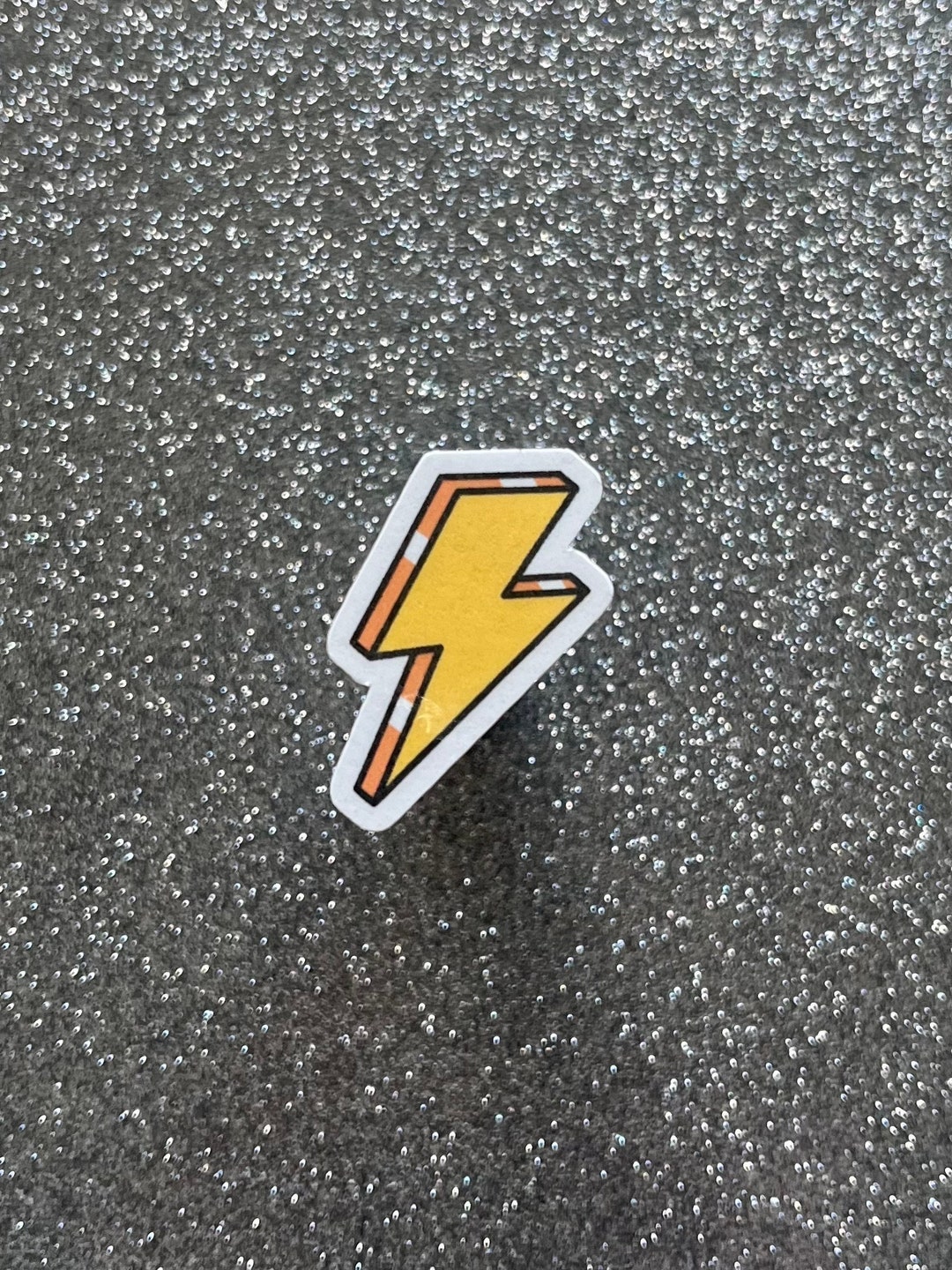 Lightning Bolt Sticker - Etsy