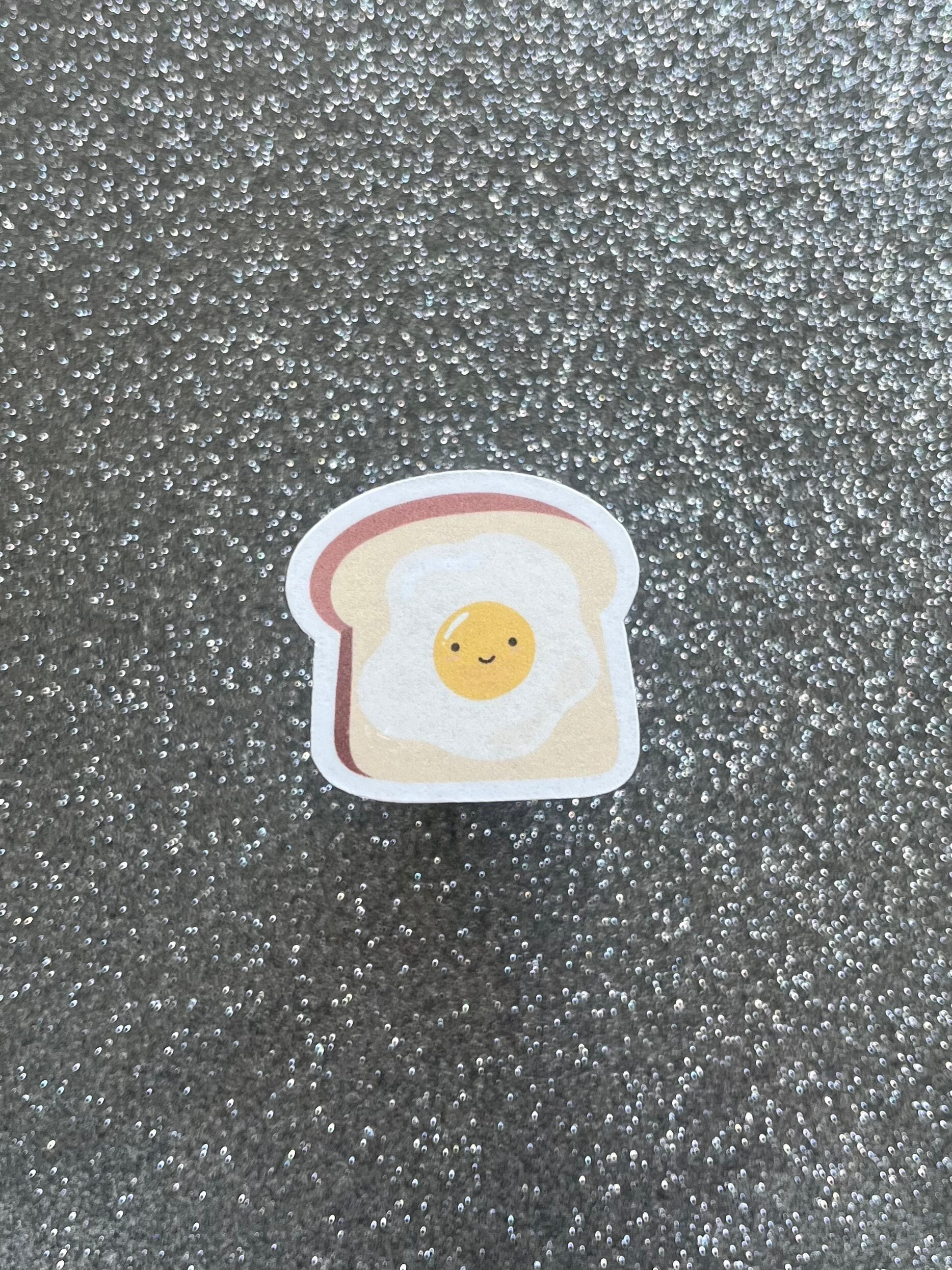 Happy Toast Sticker - Etsy