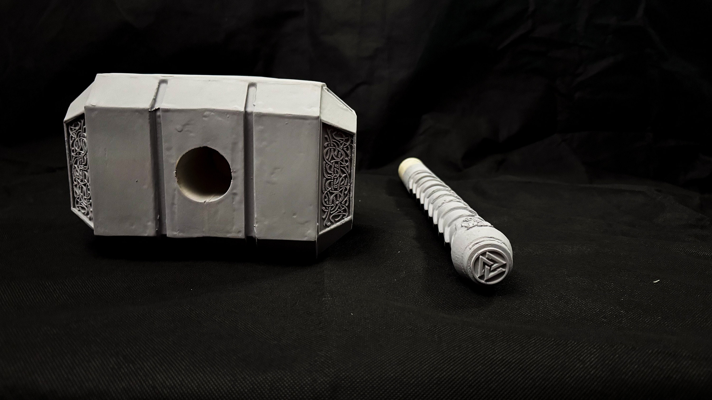 Thor Hammer 1:1 Scale 3D Printed Unpainted Unassembled - Etsy