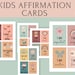 Printable Positive Affirmation Cards for Kids | Mindfulness & Self ...
