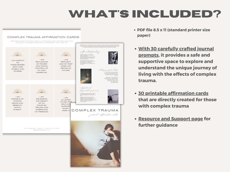 Complex Trauma Journal Childhood Trauma Complex PTSD Trauma Therapy ...