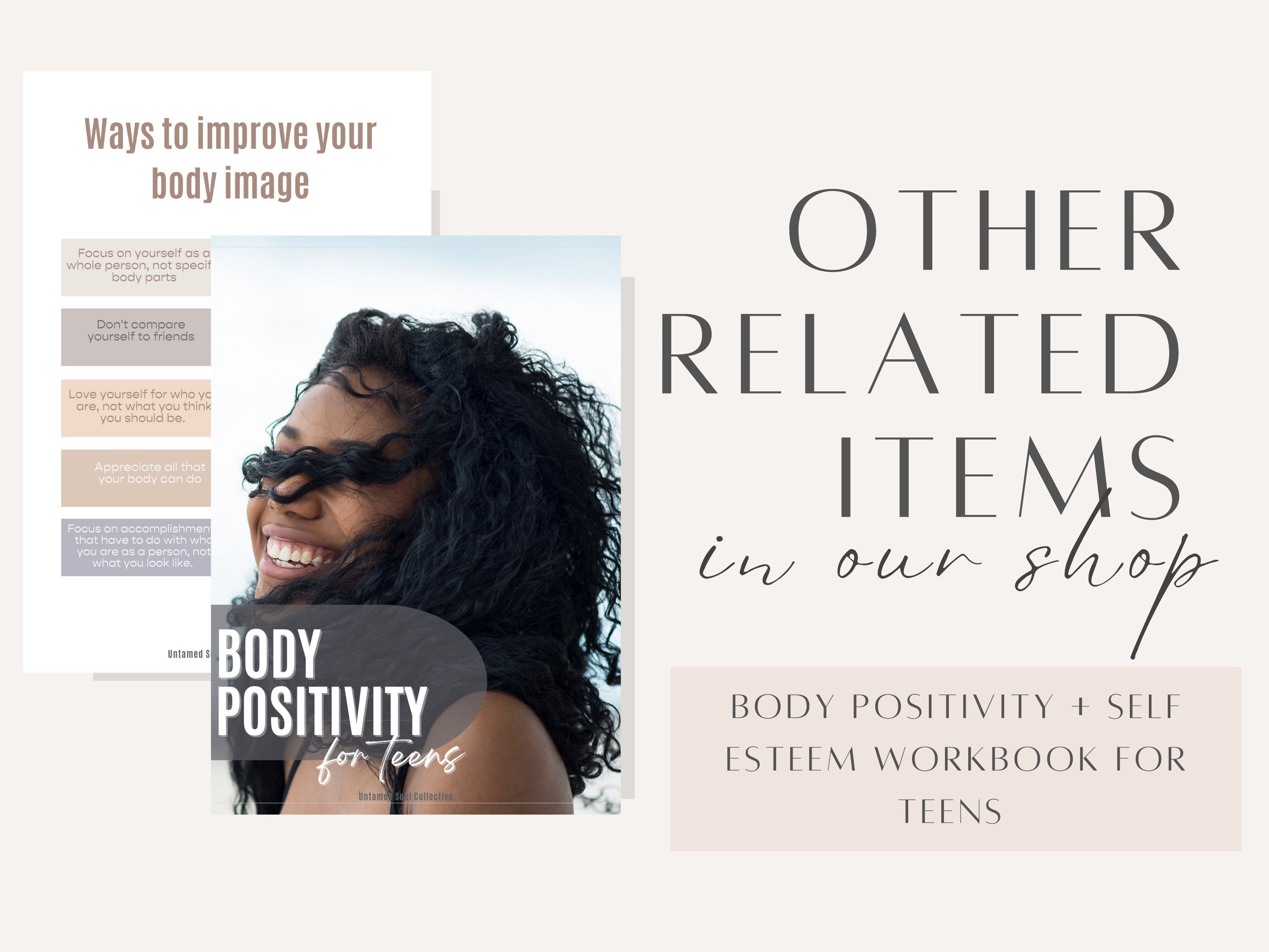 Affirmation Card for Teens Self Love Card for Teens Body Positivity ...