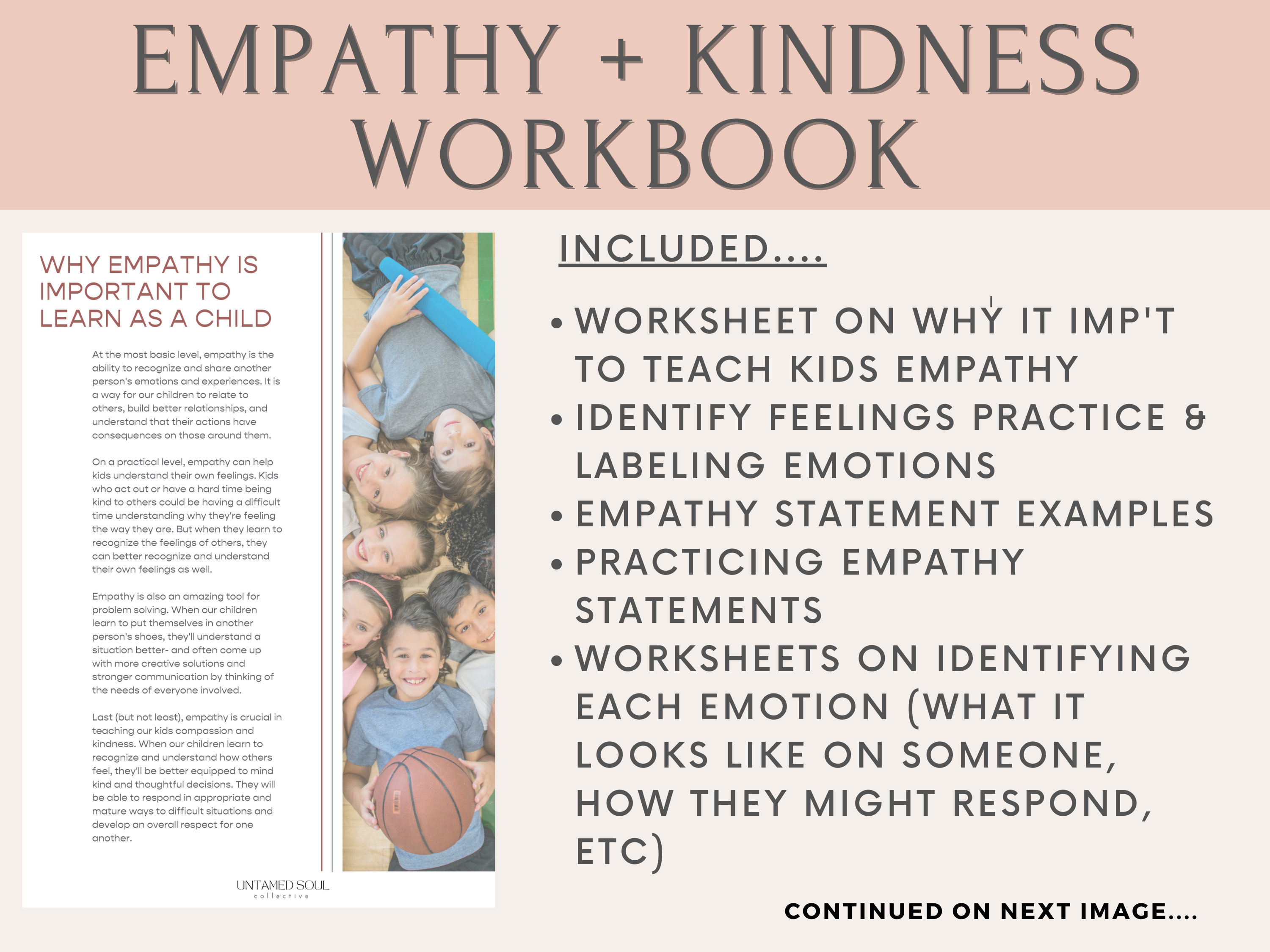 Empathy Kindness for Kids Printable Worksheets for Kids Children Book ...