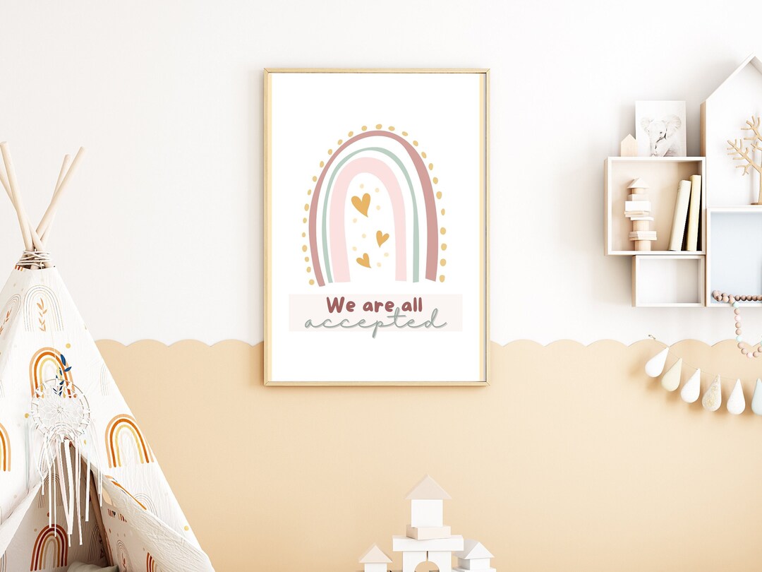 Preschool Elementary Wall Decor for Classroom Positive Wall Art ...