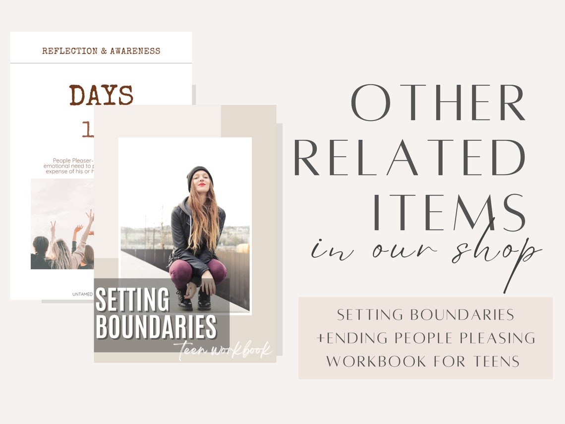 Teen Self Love Body Positivity Workbook Teenage Girls Journal Teen ...