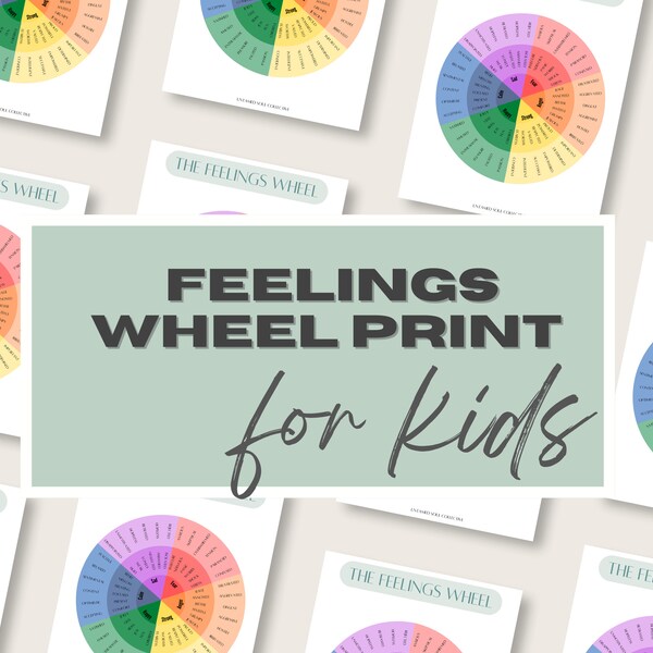 Coping Skills Wheel - Etsy