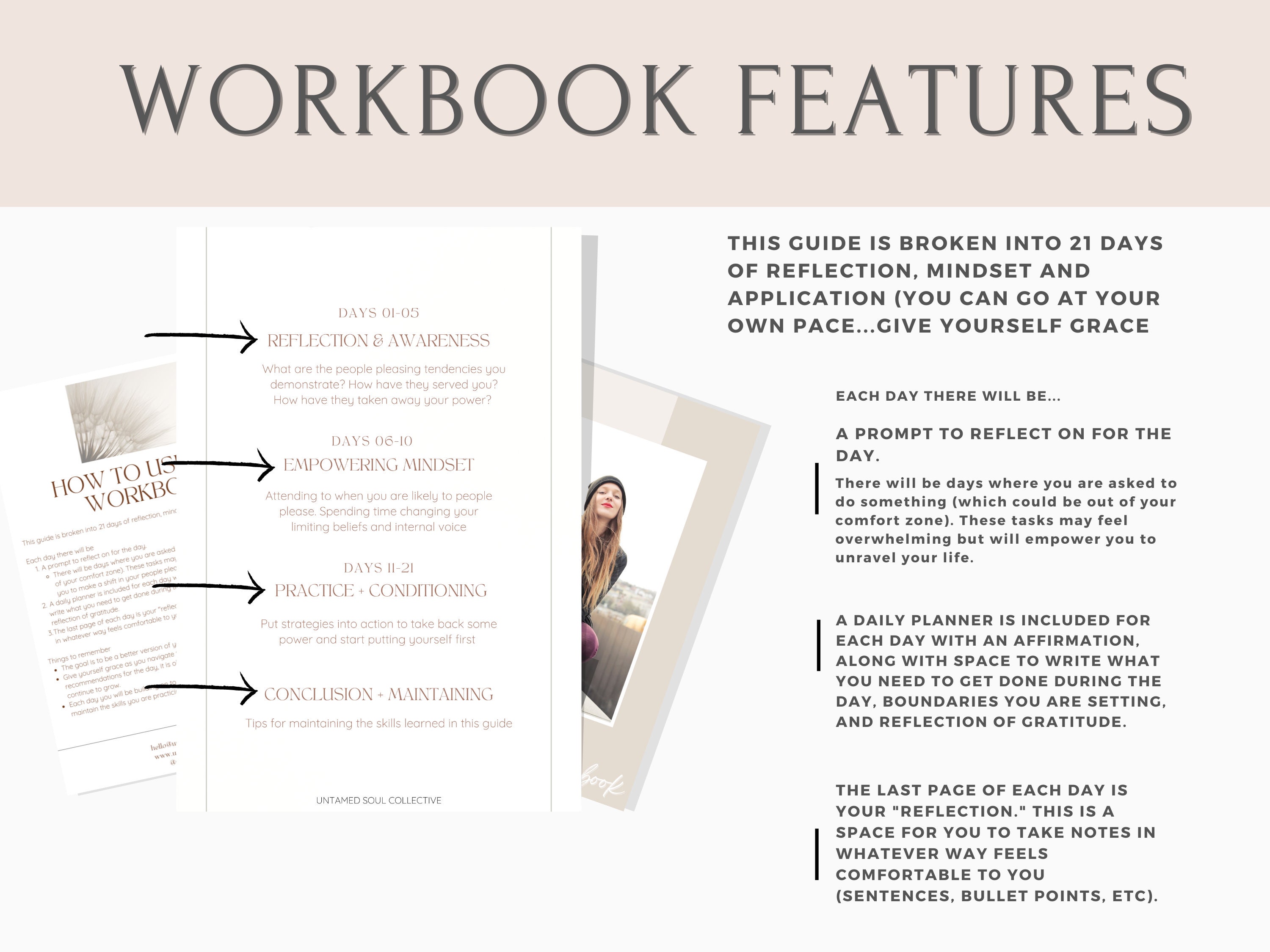 Mental Health Journal Printable Self Esteem Teen Self Guided Boundaries ...