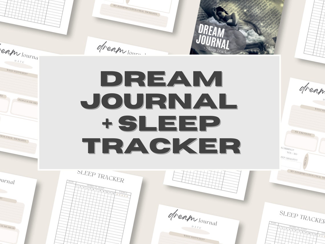 Dream Journal, Printable Dream Logging, Digital Dream Journal, Sleep ...