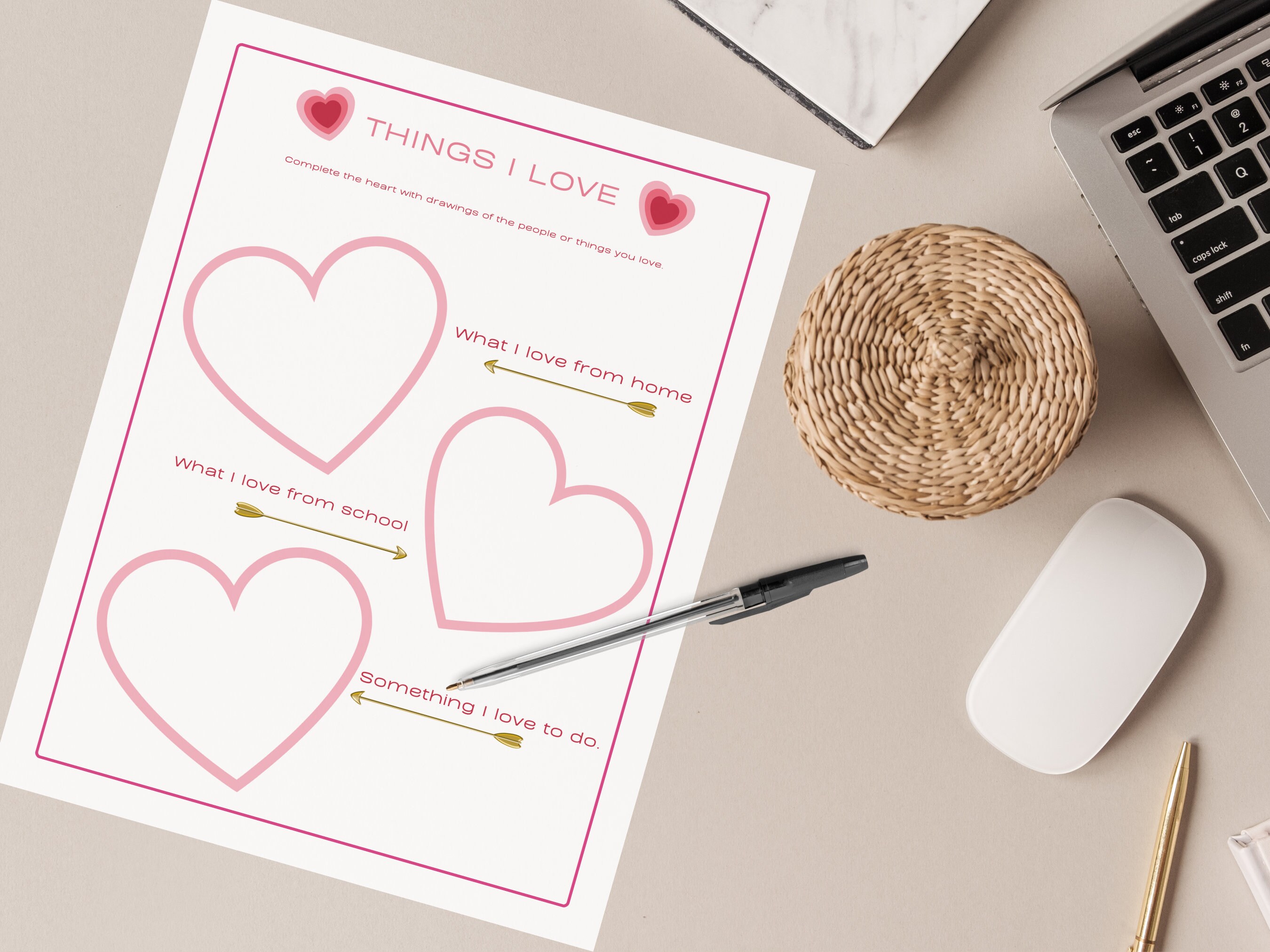 Printable Self-love Activity for Kids | Self-esteem & Kindness ...