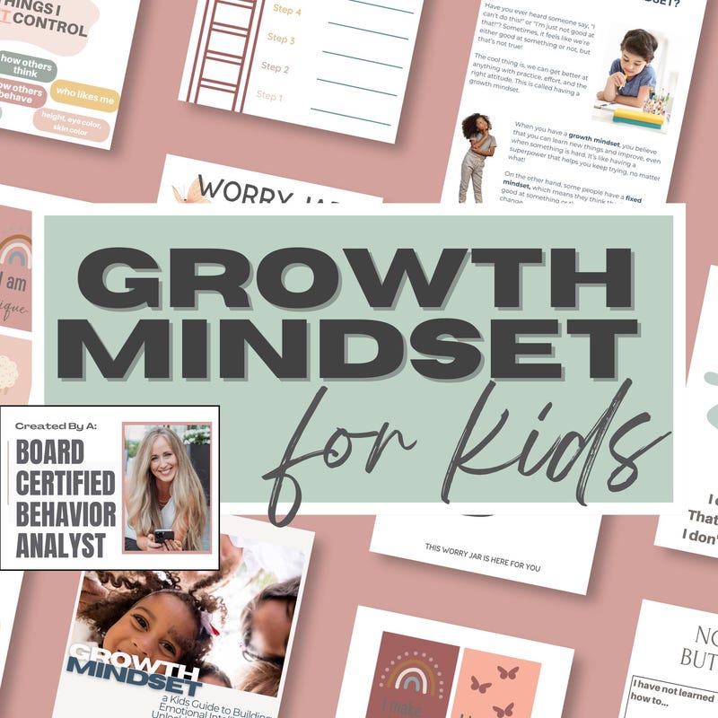 Growth Mindset Poster - Etsy