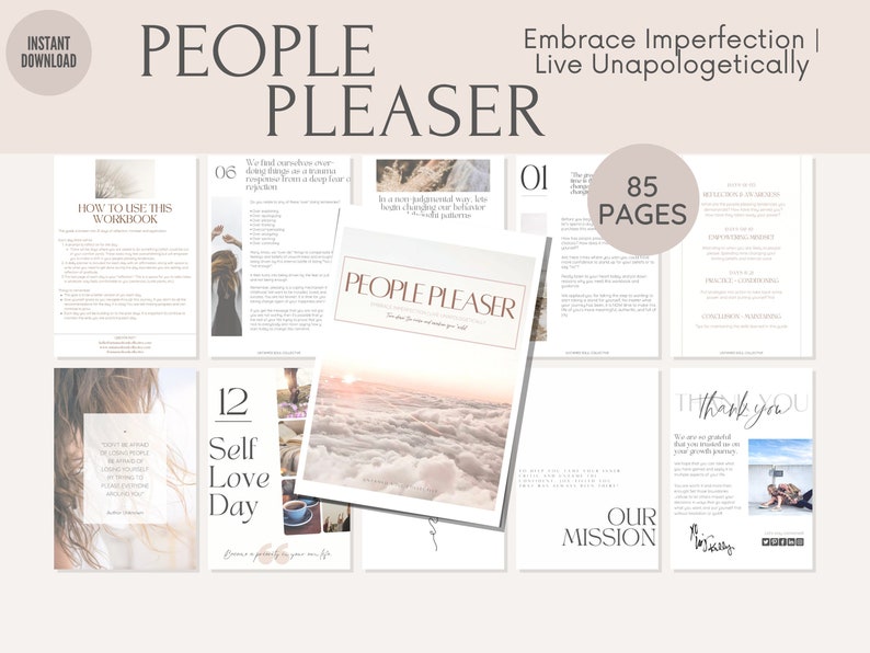 Pathological People Pleaser Codependency Workbook Recovering People ...