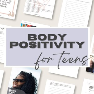 Teen Self Love Body Positivity Workbook Teenage Girls Journal - Etsy
