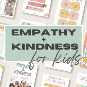 Empathy Kindness for Kids Printable Worksheets for Kids Children Book ...