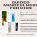 Mindfulness Cards for Kids: Guided Imagery Activities (PDF Download) - Etsy