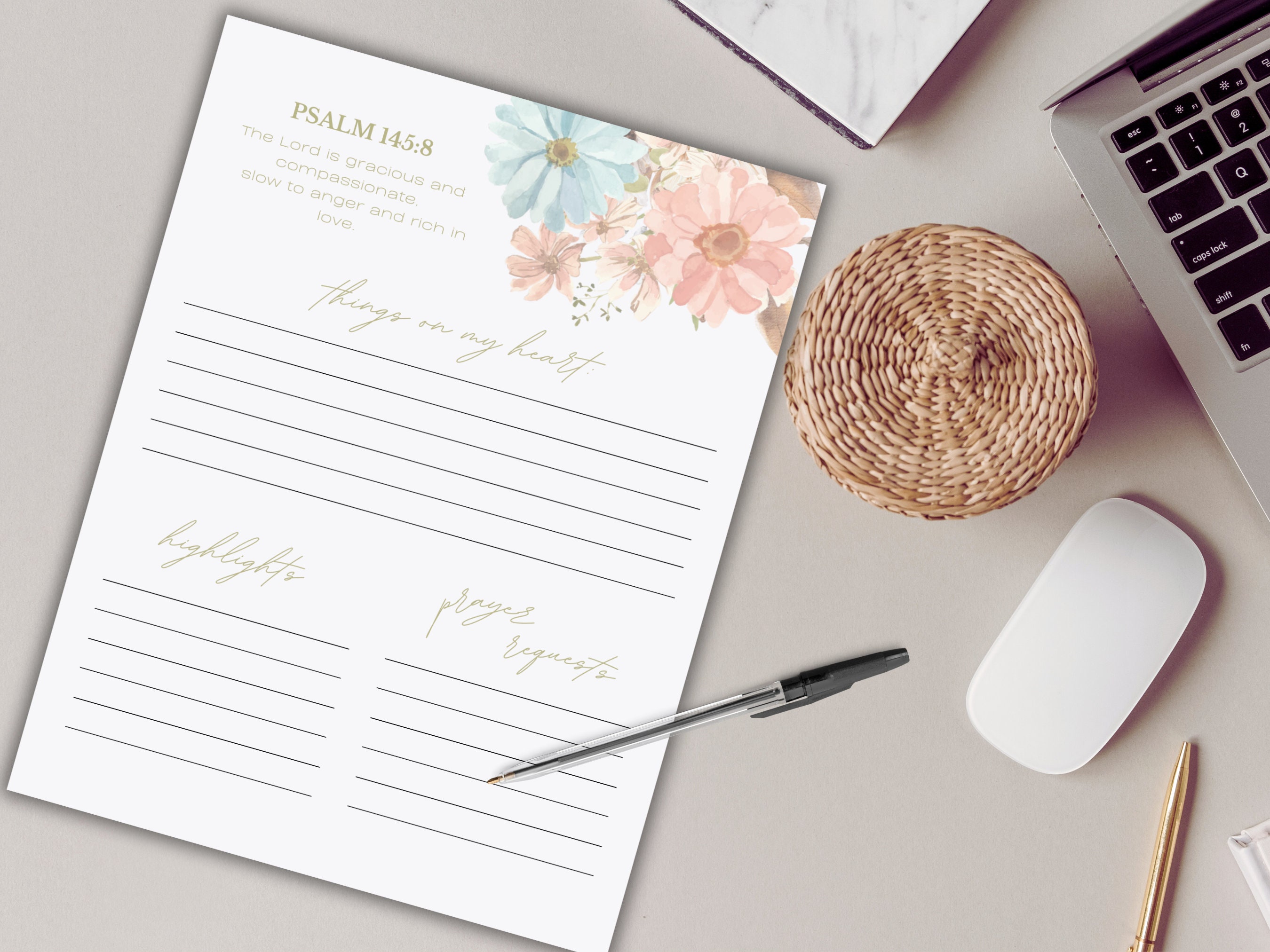 Printable Postpartum Prayer Cards Daily Prayer Journal Printable Mom ...