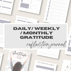 Happiness Journal Digital Gratitude Journal Instant Download Daily ...