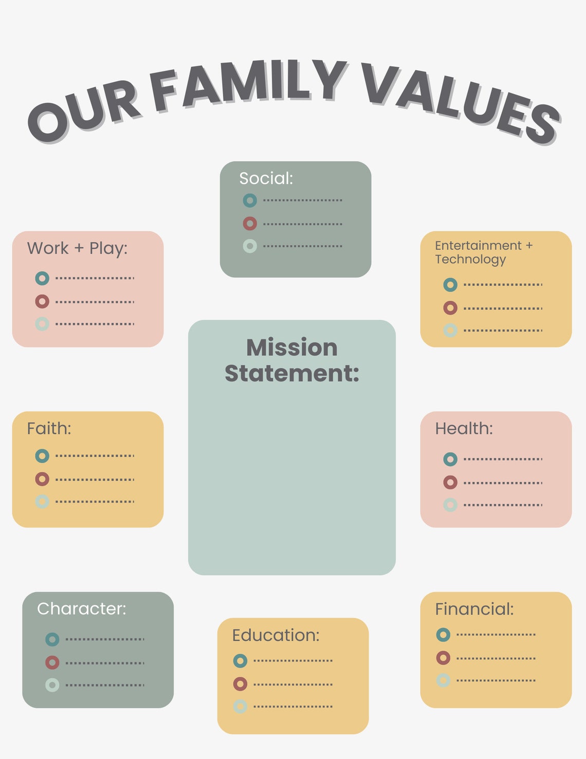 Kids Core Values Workbook: Character Building Activities (PDF Download ...