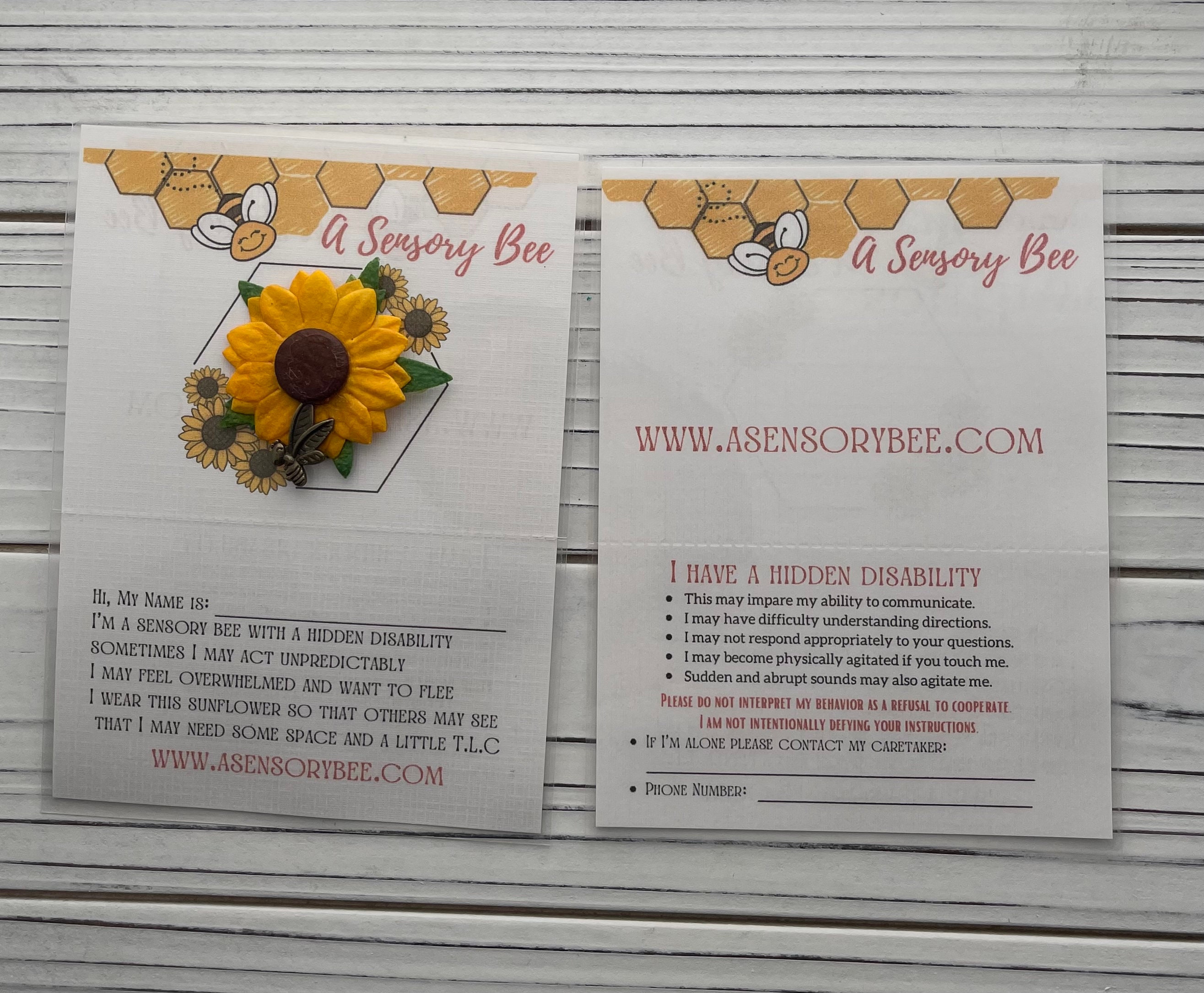 A Sensory Bee Safety Kit - Etsy