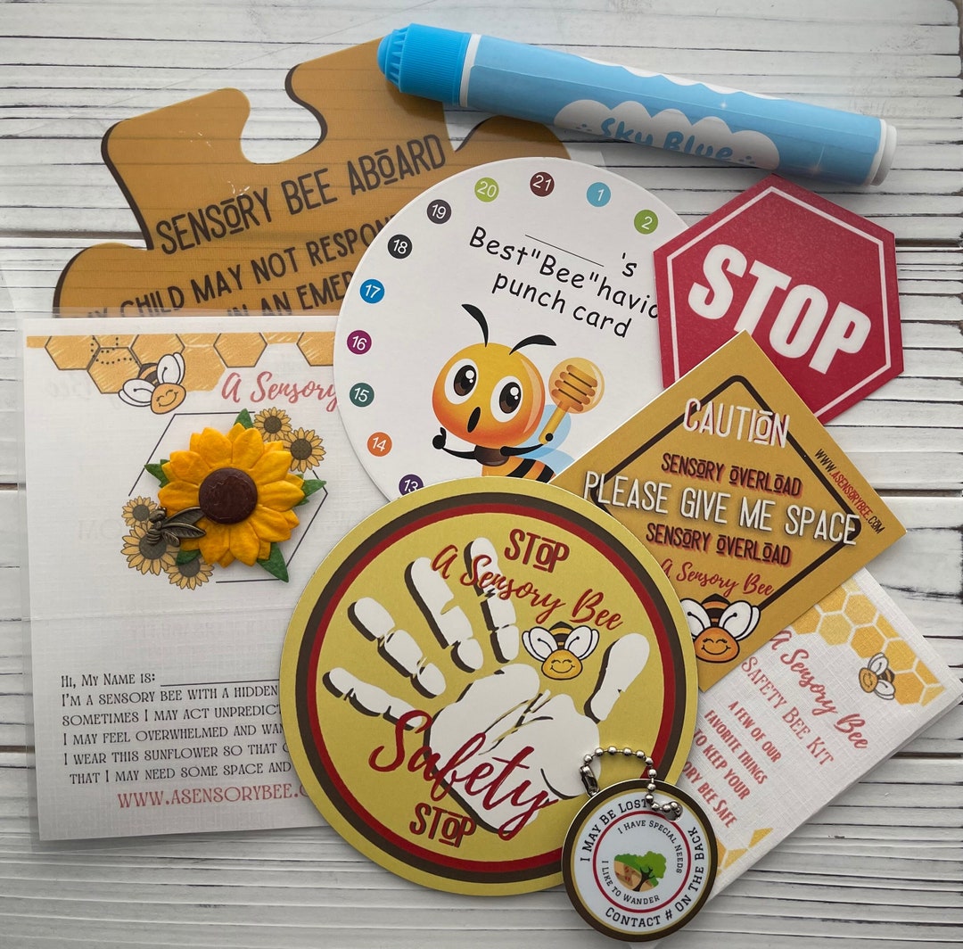 A Sensory Bee Safety Kit - Etsy