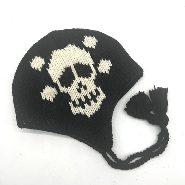 Skull Beanie - Etsy