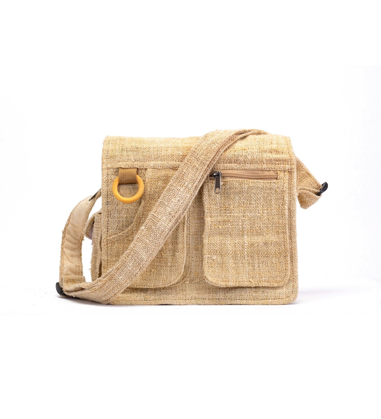 Hemp Crossbody Messenger Bag,handmade Himalayan Organic Hemp Cotton ...