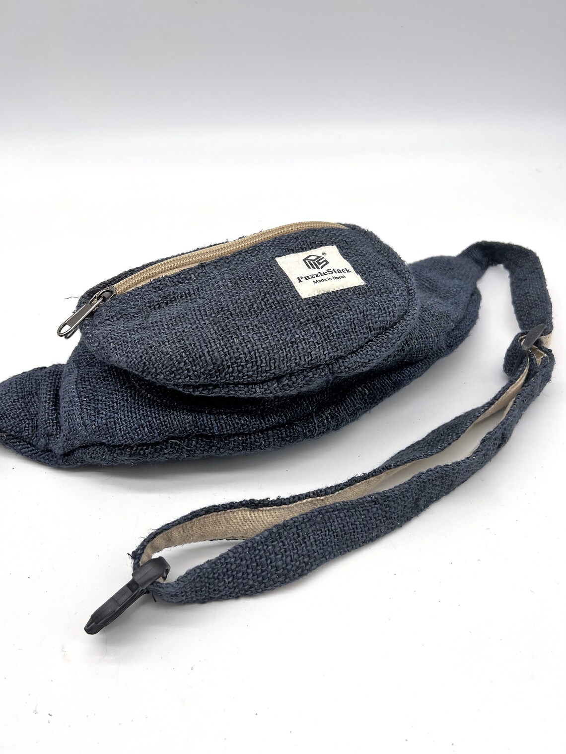 Sherpa Travel Hemp Fanny Pack , Himalayan Hemp Belt Bag, Travel Sling ...