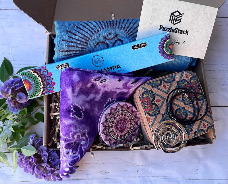 Gift Box Bohemian Hippie Themed , Gift Boxes for Women, Boxed Gift for ...