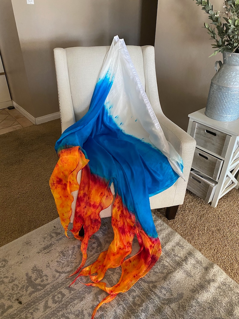 Holy Spirit Fire Worship Flags - Etsy UK