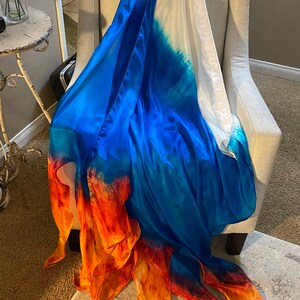 Holy Spirit Fire Worship Flags (set of Two) - Etsy