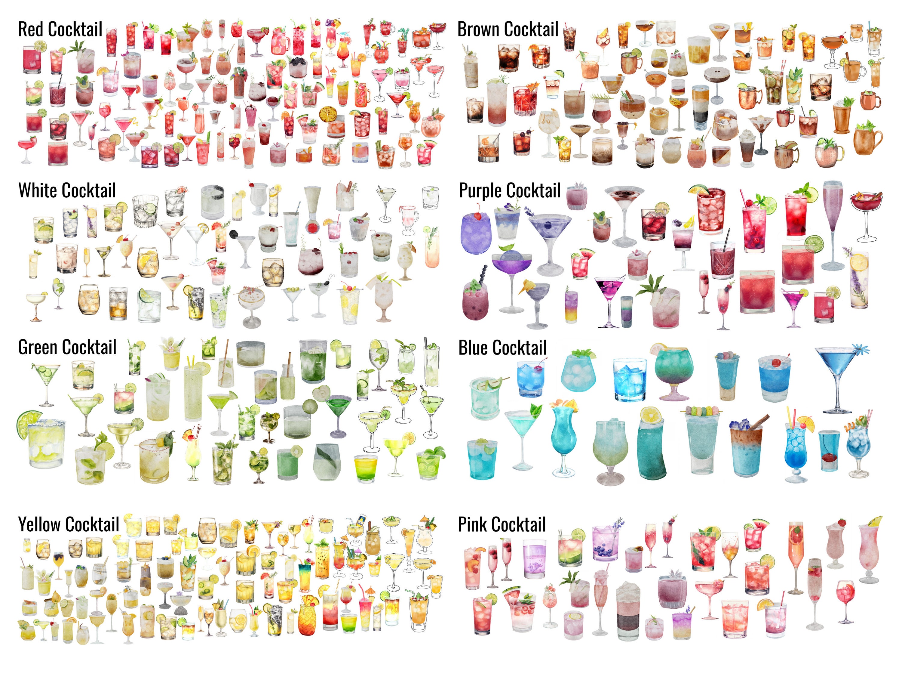 Editable Template, Signature Drink Sign Template, Bar Menu Template ...