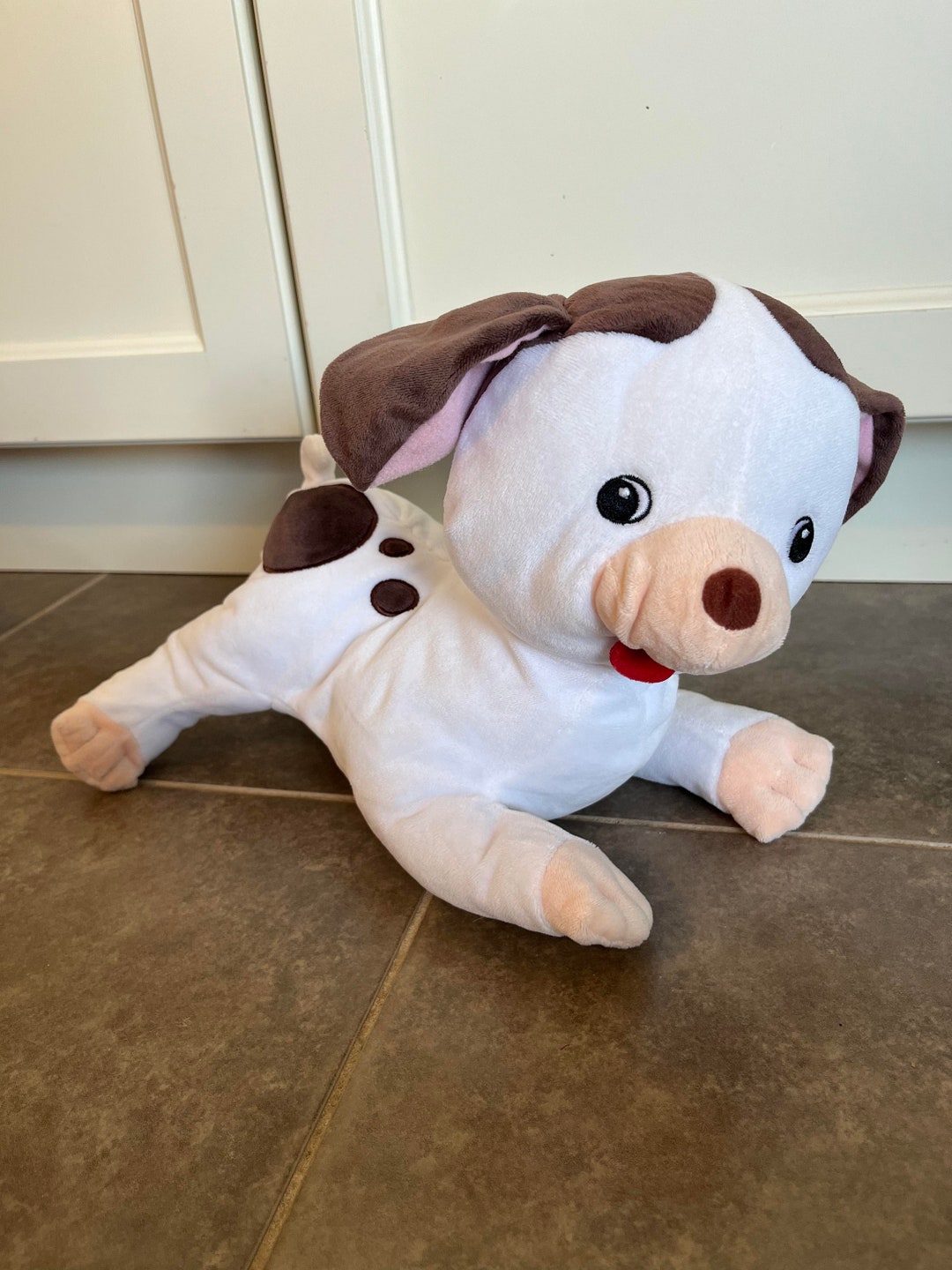 Pokey Little Puppy Dog White Brown Plush Stuffed Animal Toy - Etsy