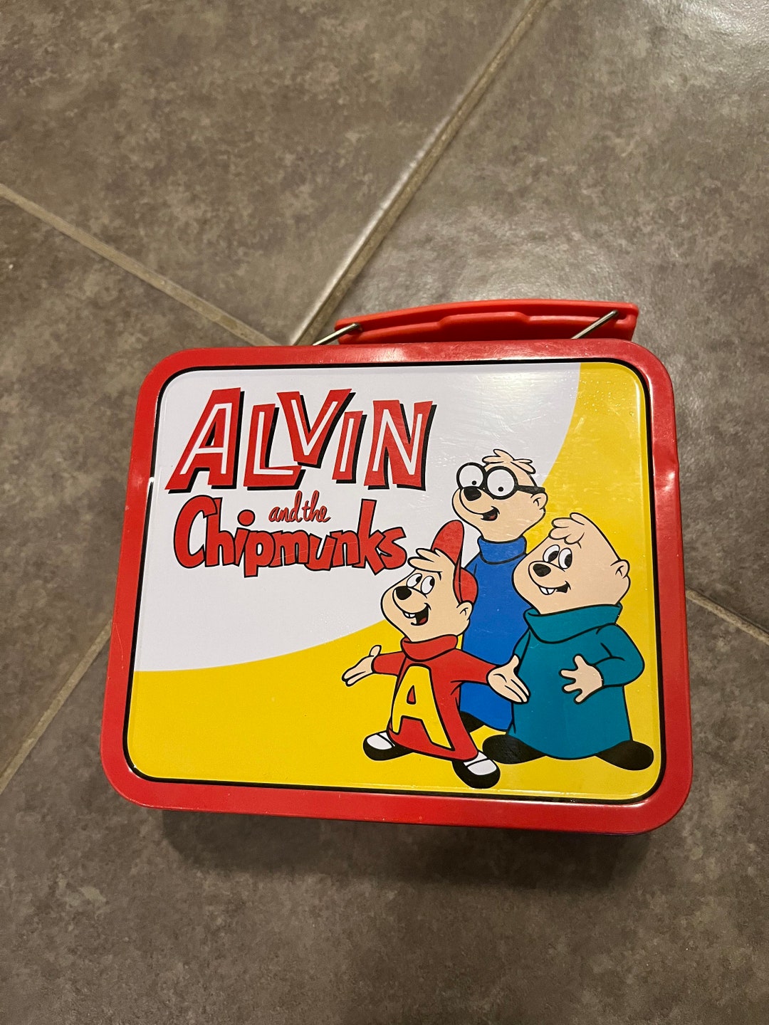 Vintage 1997 Alvin and the Chipmunks Mini Lunch Box Tin - Etsy